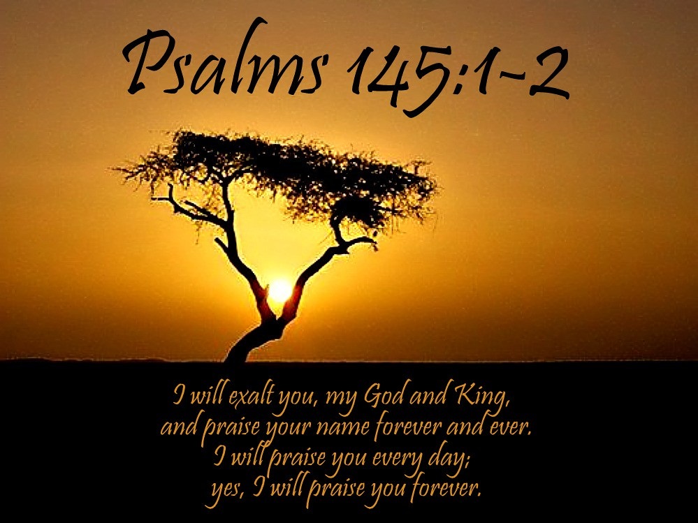 Psalm 145: God’s reign restored in David – Seeking the kingdom